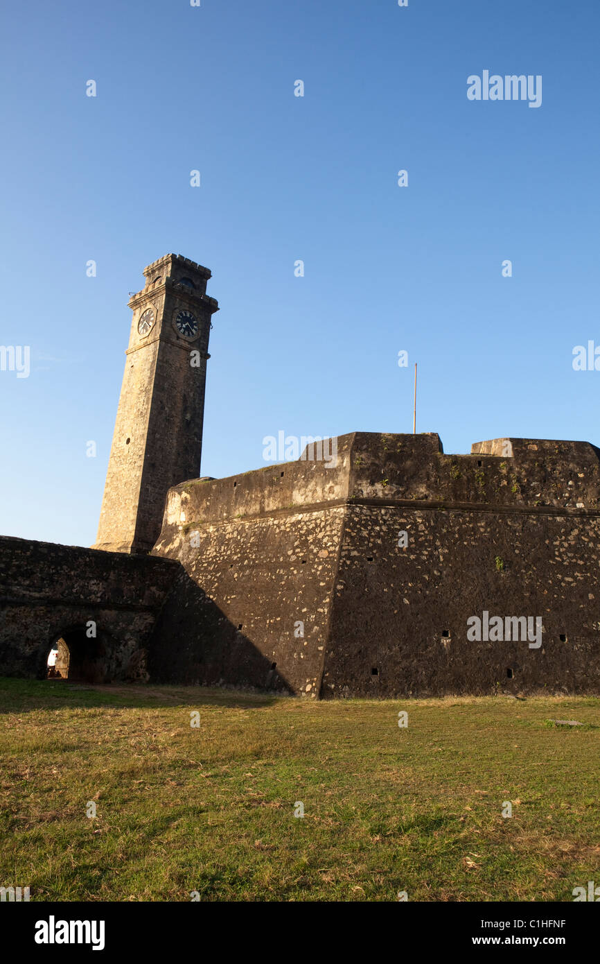 A view of the Galle Fort in Galle on the South coast of Sri Lanka Stock ...