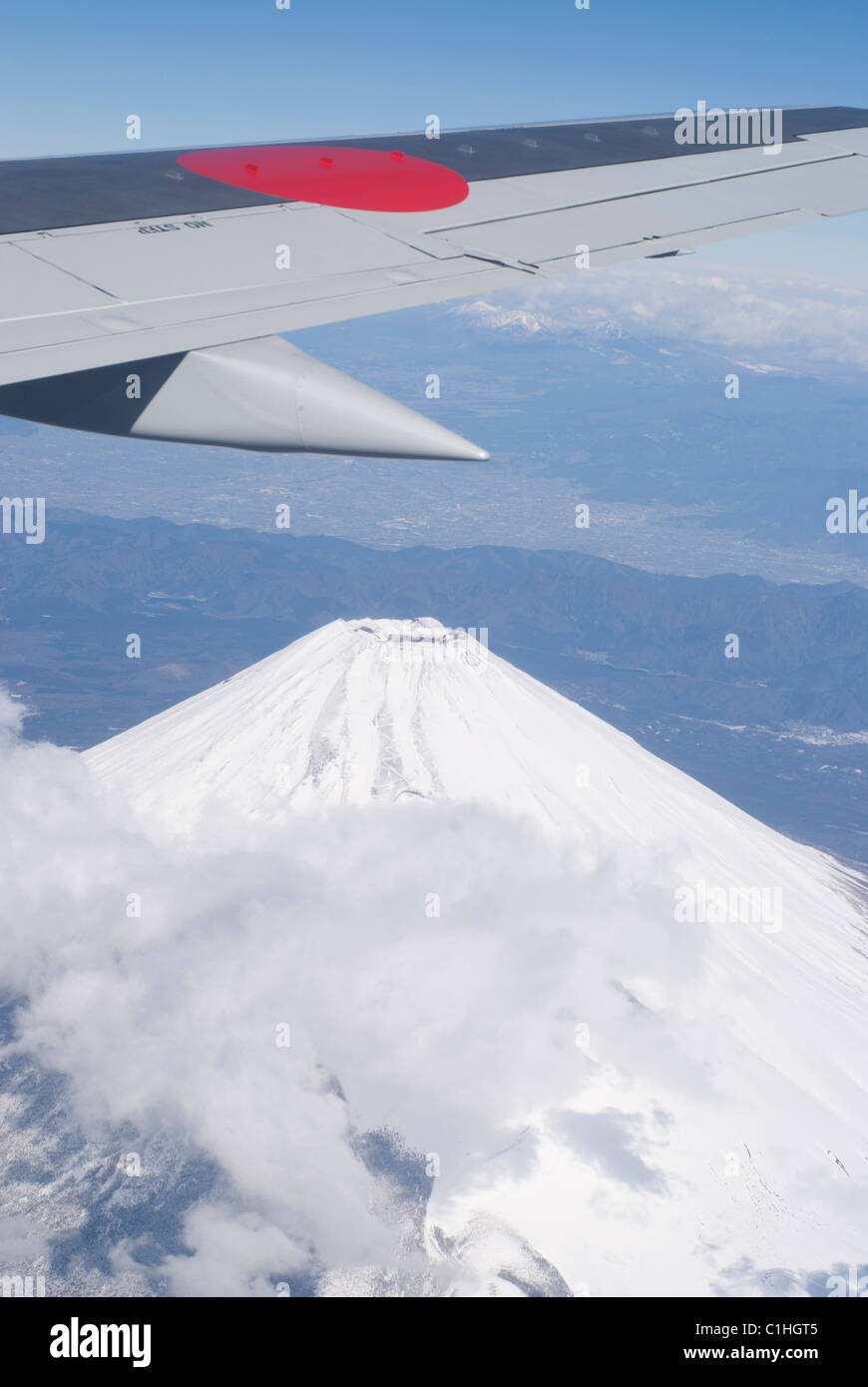 Mt fuji aerial view hi-res stock photography and images - Alamy