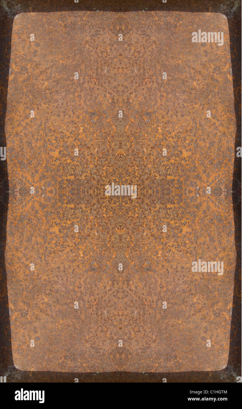 rusting old tin original brown background Stock Photo - Alamy