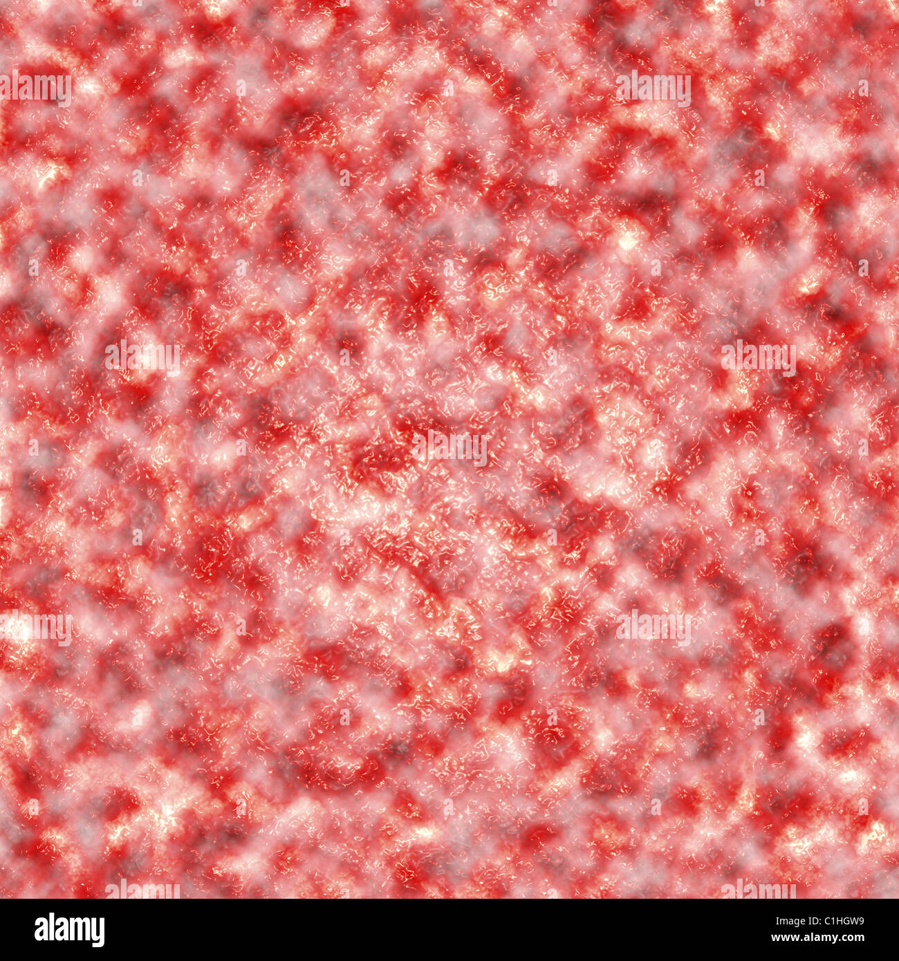Rendered image of a red and white flesh-like texture Stock Photo - Alamy