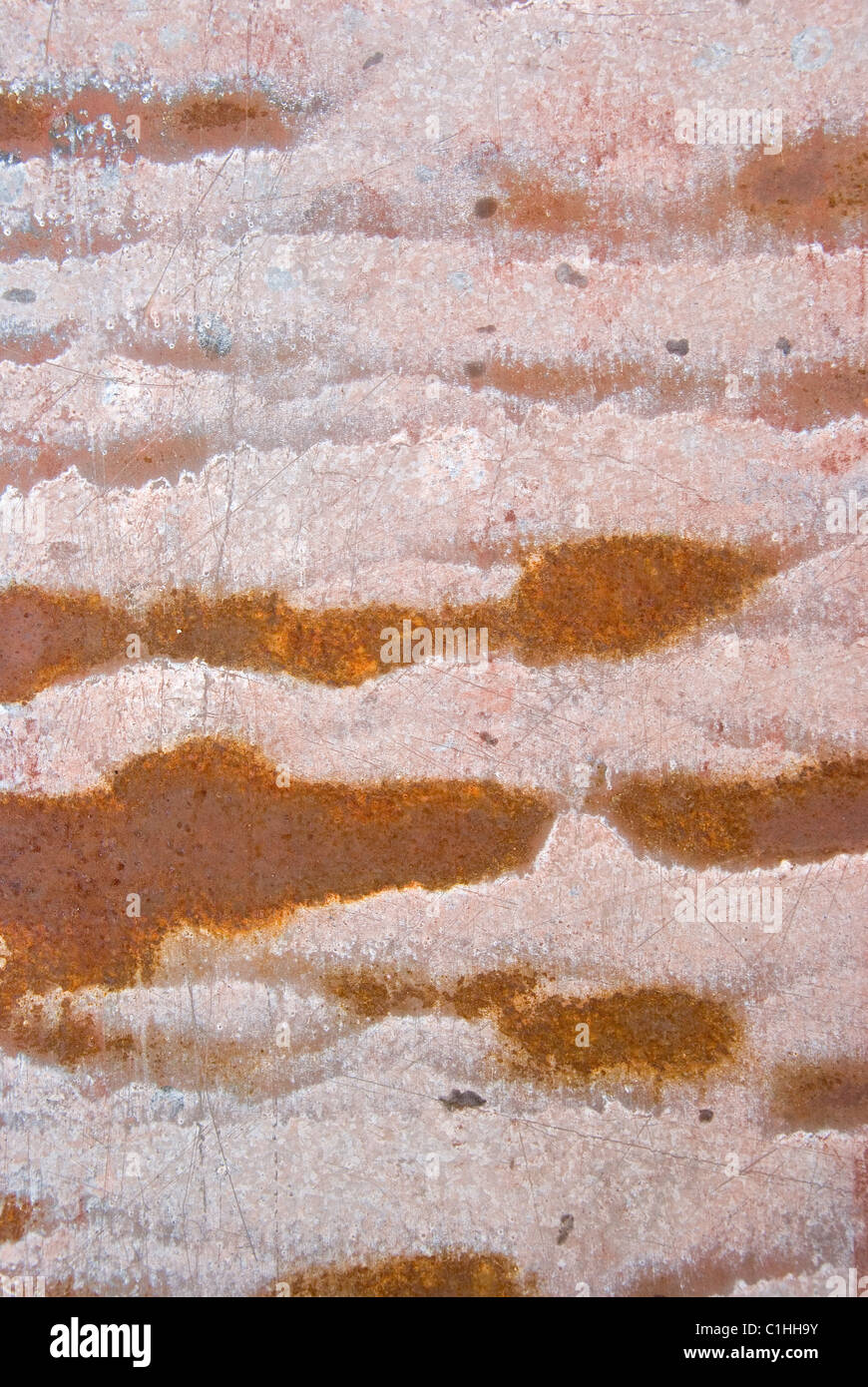 old rusting tin original background Stock Photo - Alamy
