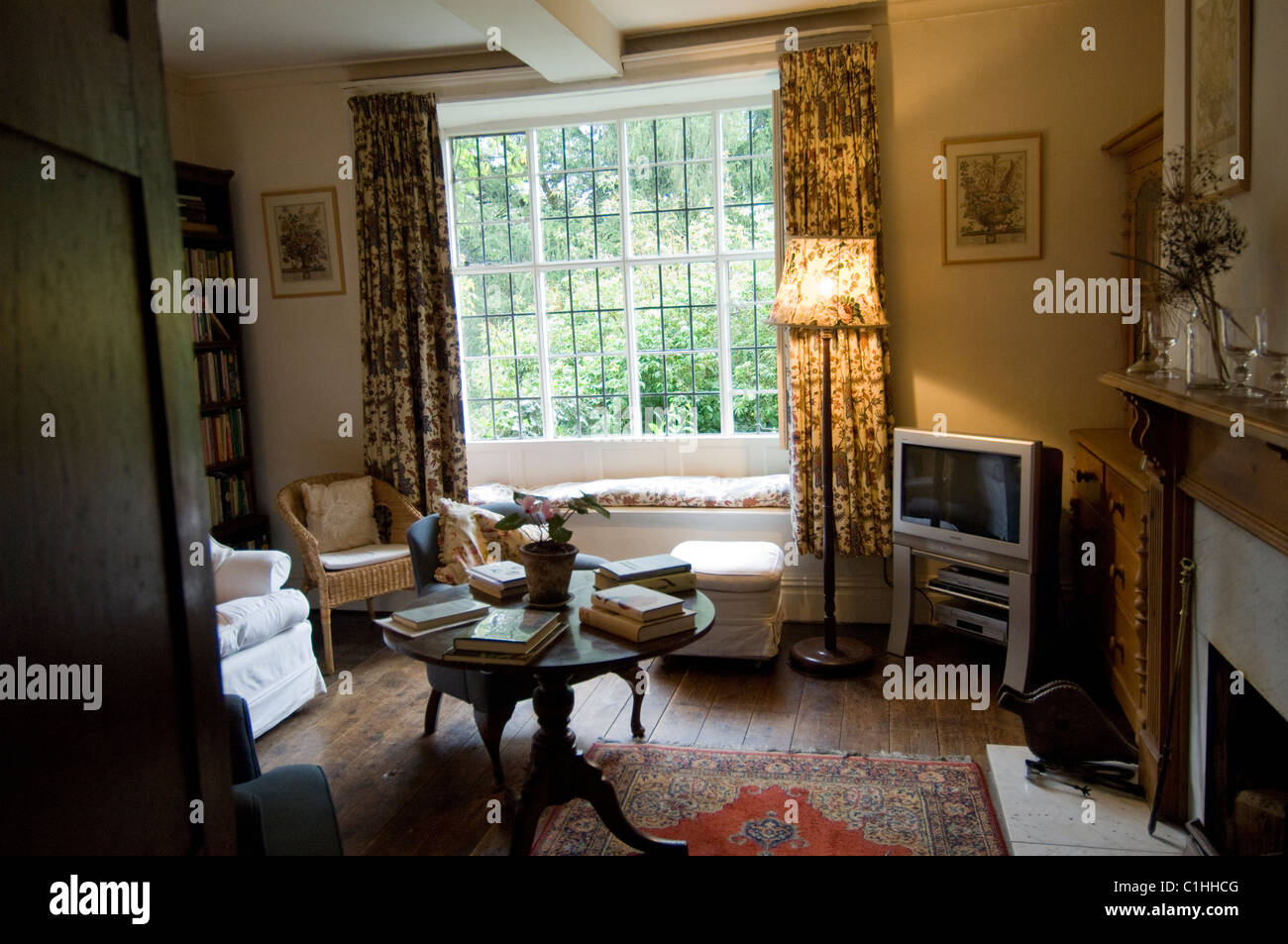 The Dower House, Morville. Shropshire, home of the gardening writer ...