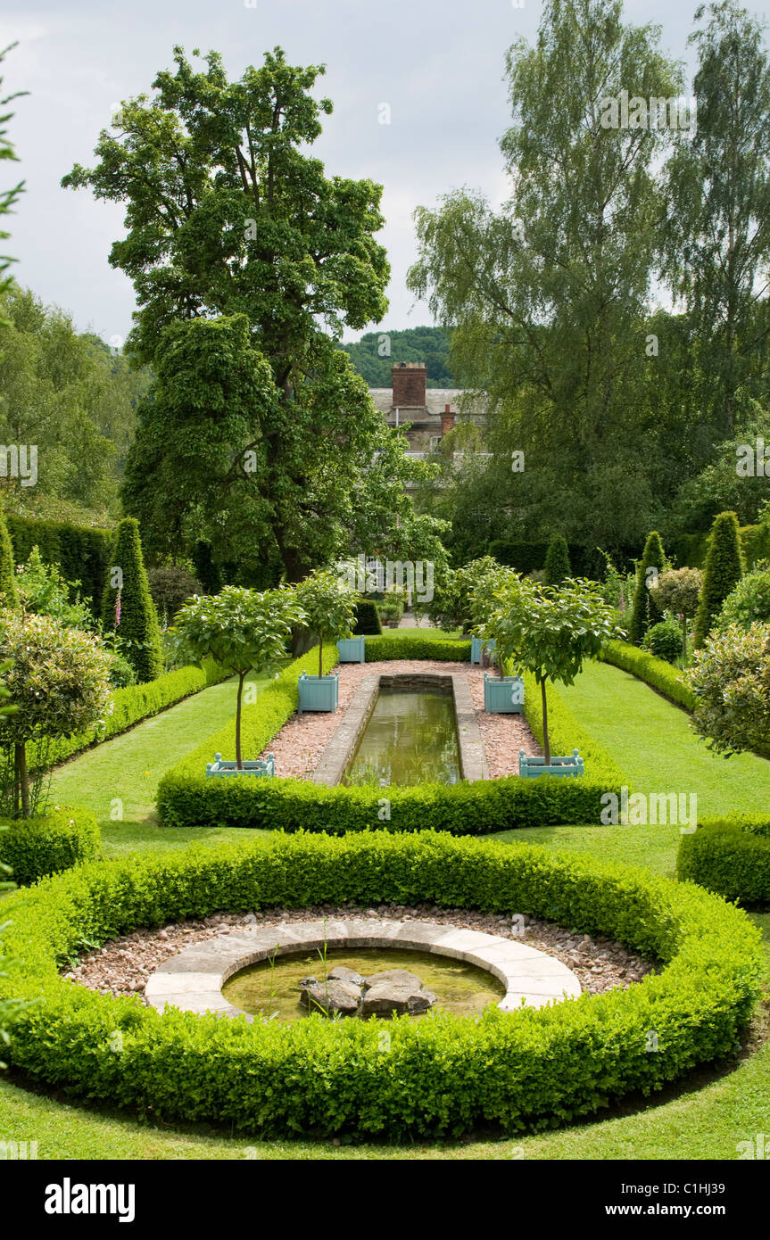 The Dower House, Morville. Shropshire, home of the gardening writer ...