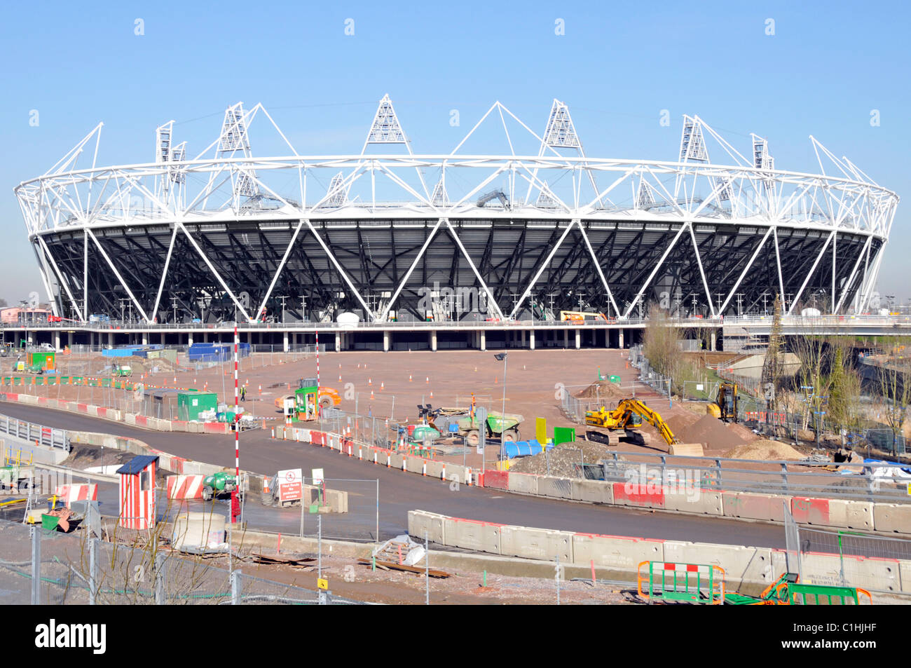 2012 London Olympic stadium Stock Photo - Alamy