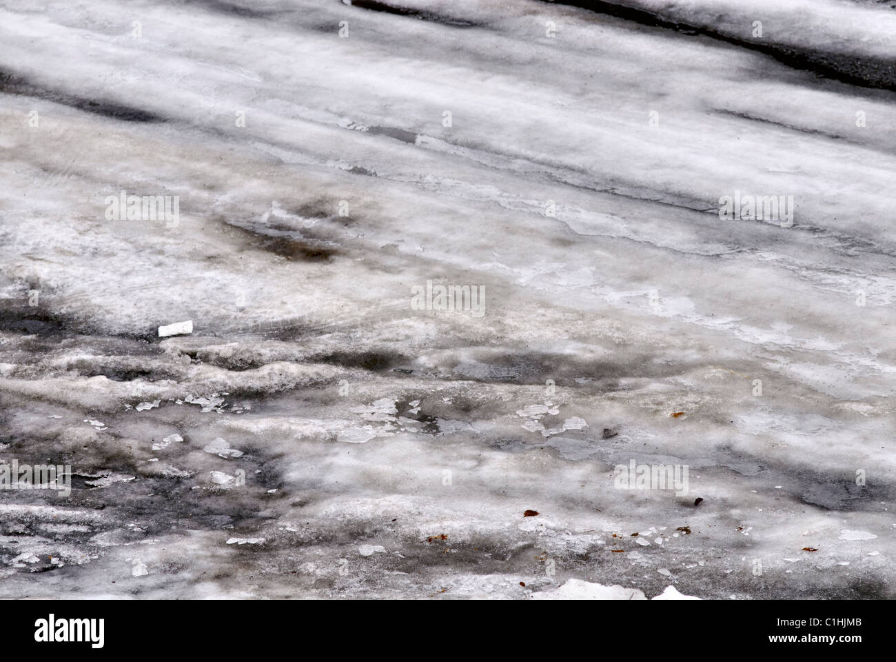 Frozen tyre patterns hi-res stock photography and images - Alamy