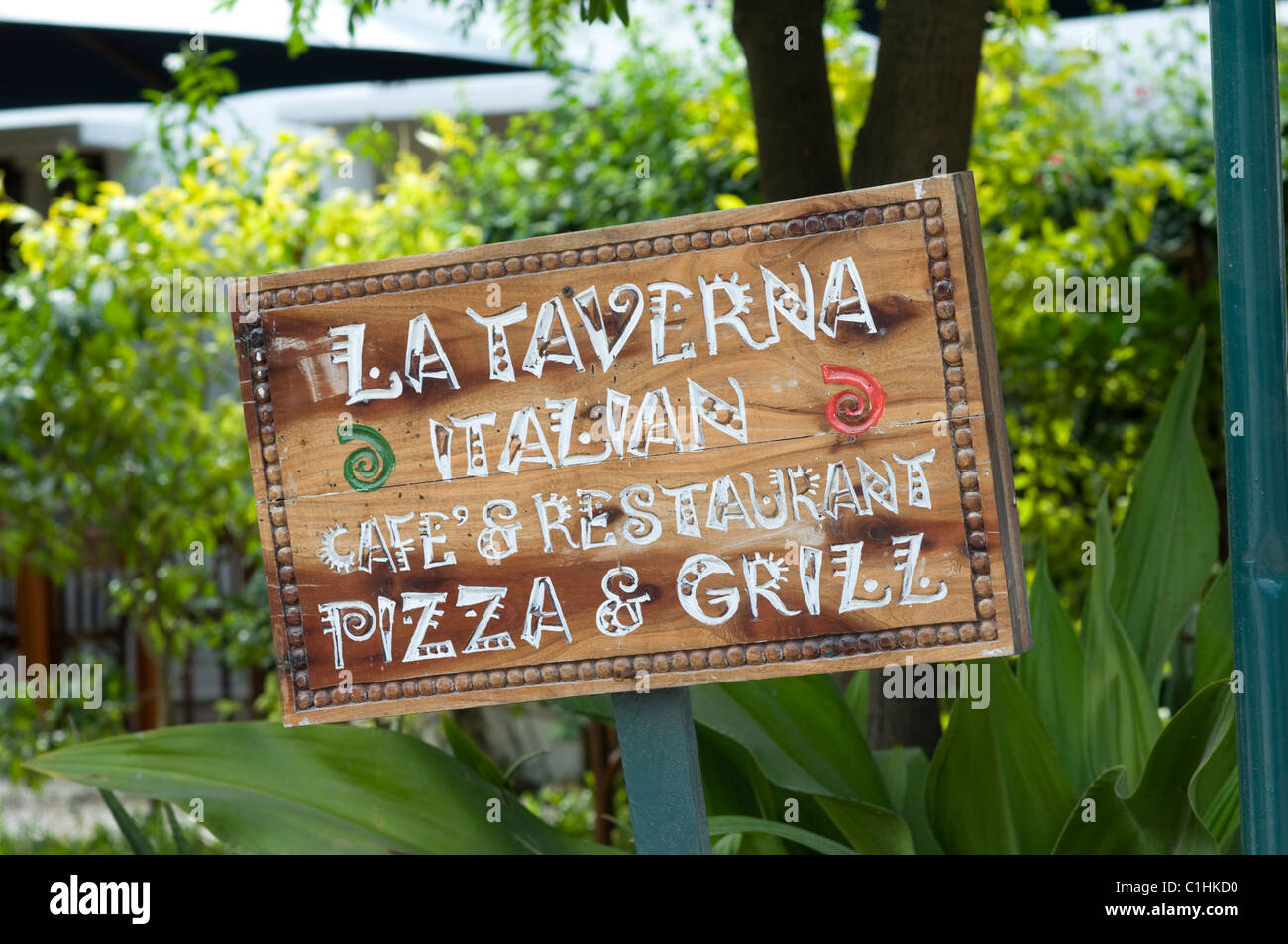 Italian Restaurant Sign High Resolution Stock Photography and Images ...
