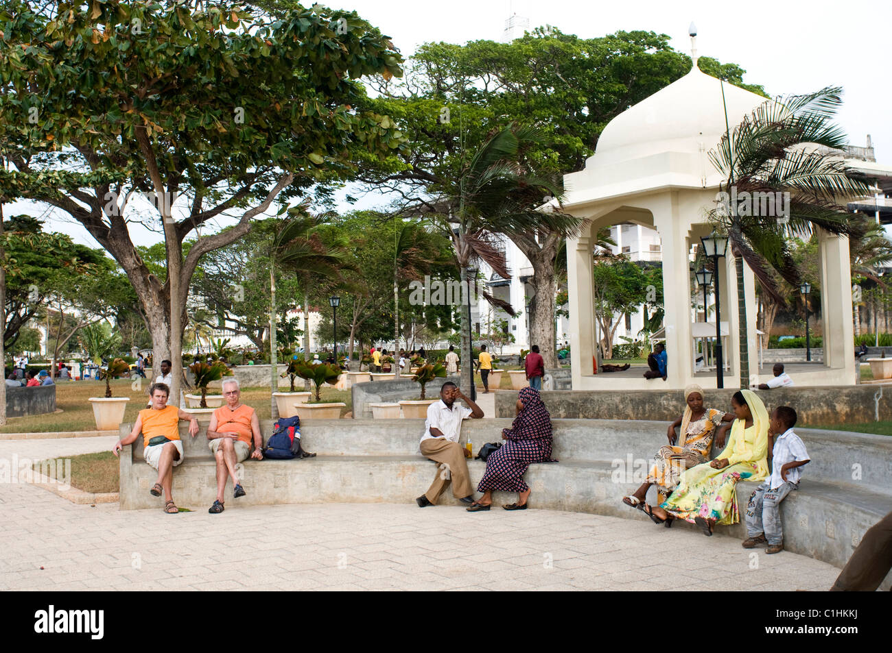 Forodhani Gardens, Zanzibar, Tanzania Stock Photo - Alamy