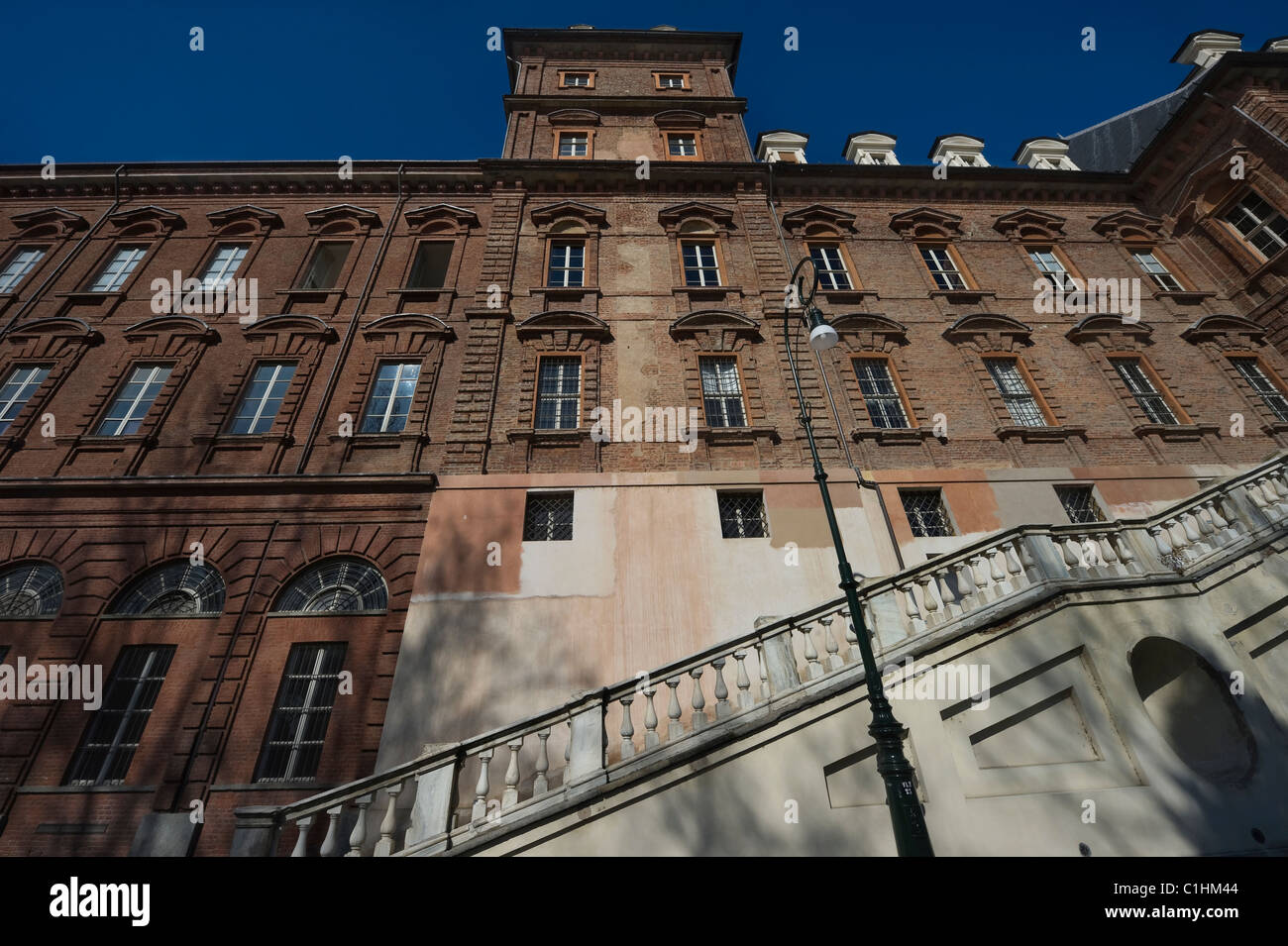 Italy Piedmont Turin a front of the Valentino castle Stock Photo - Alamy