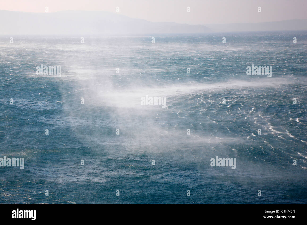 Strong wind at sea Stock Photo - Alamy