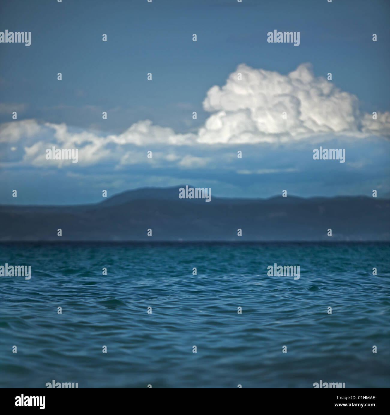 View of a sea landscape,Greece Stock Photo - Alamy