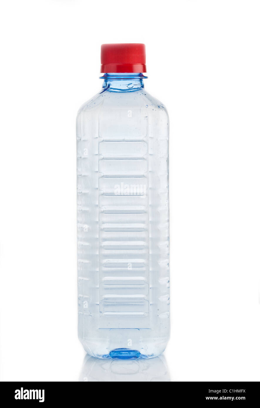 Water bottle against white background Stock Photo - Alamy