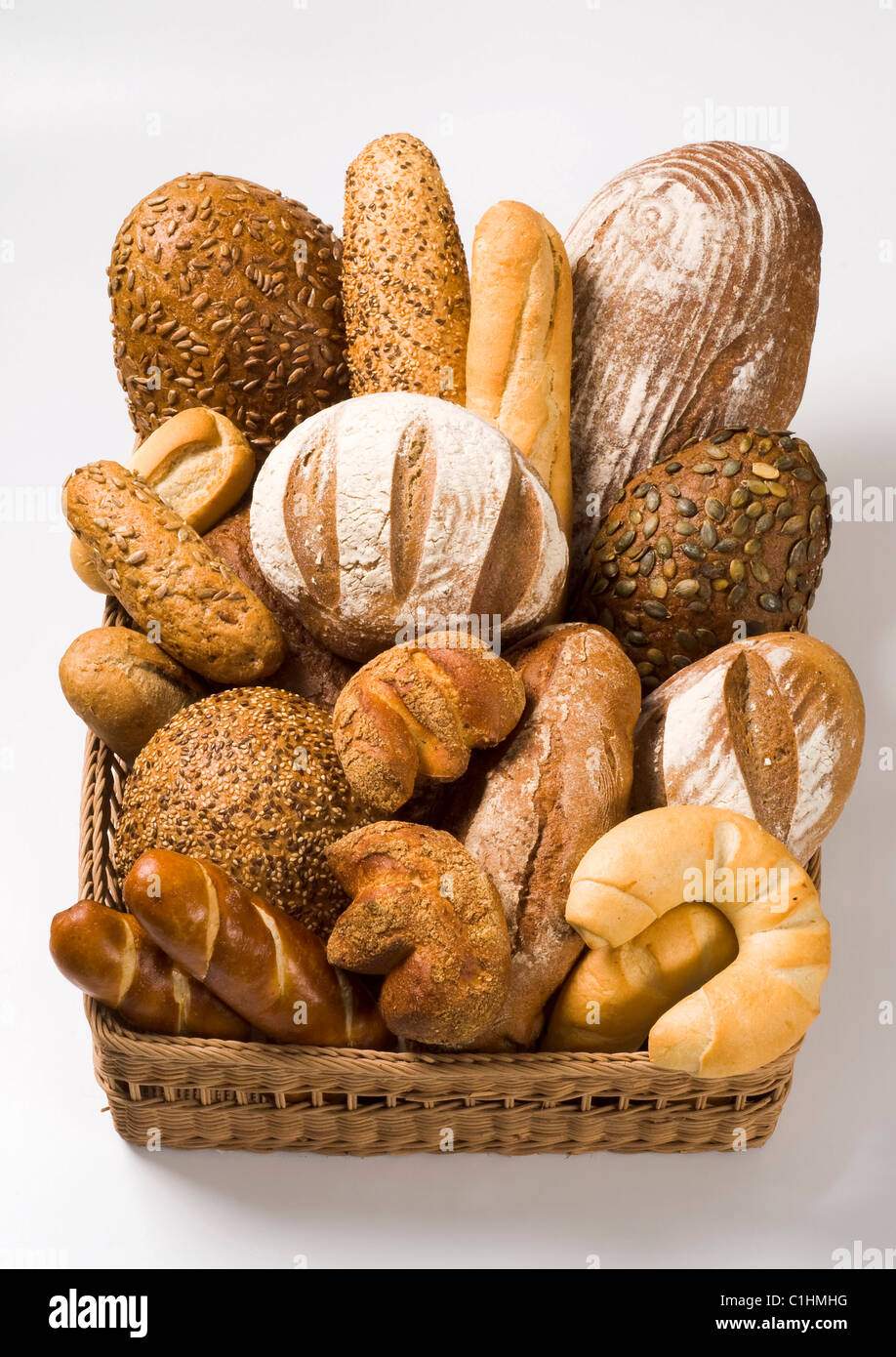 Baguette and buns hi-res stock photography and images - Alamy