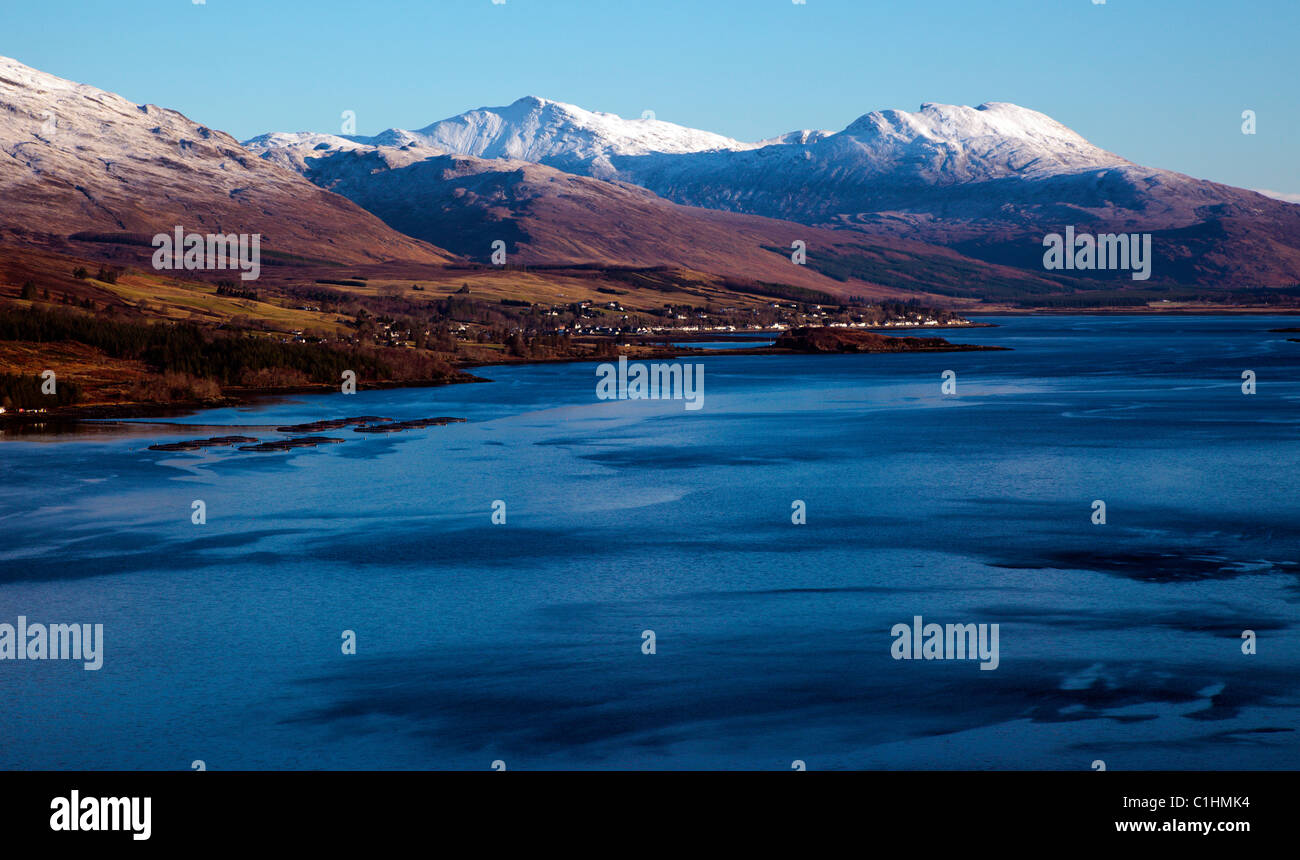 Lochcarron village hi-res stock photography and images - Alamy