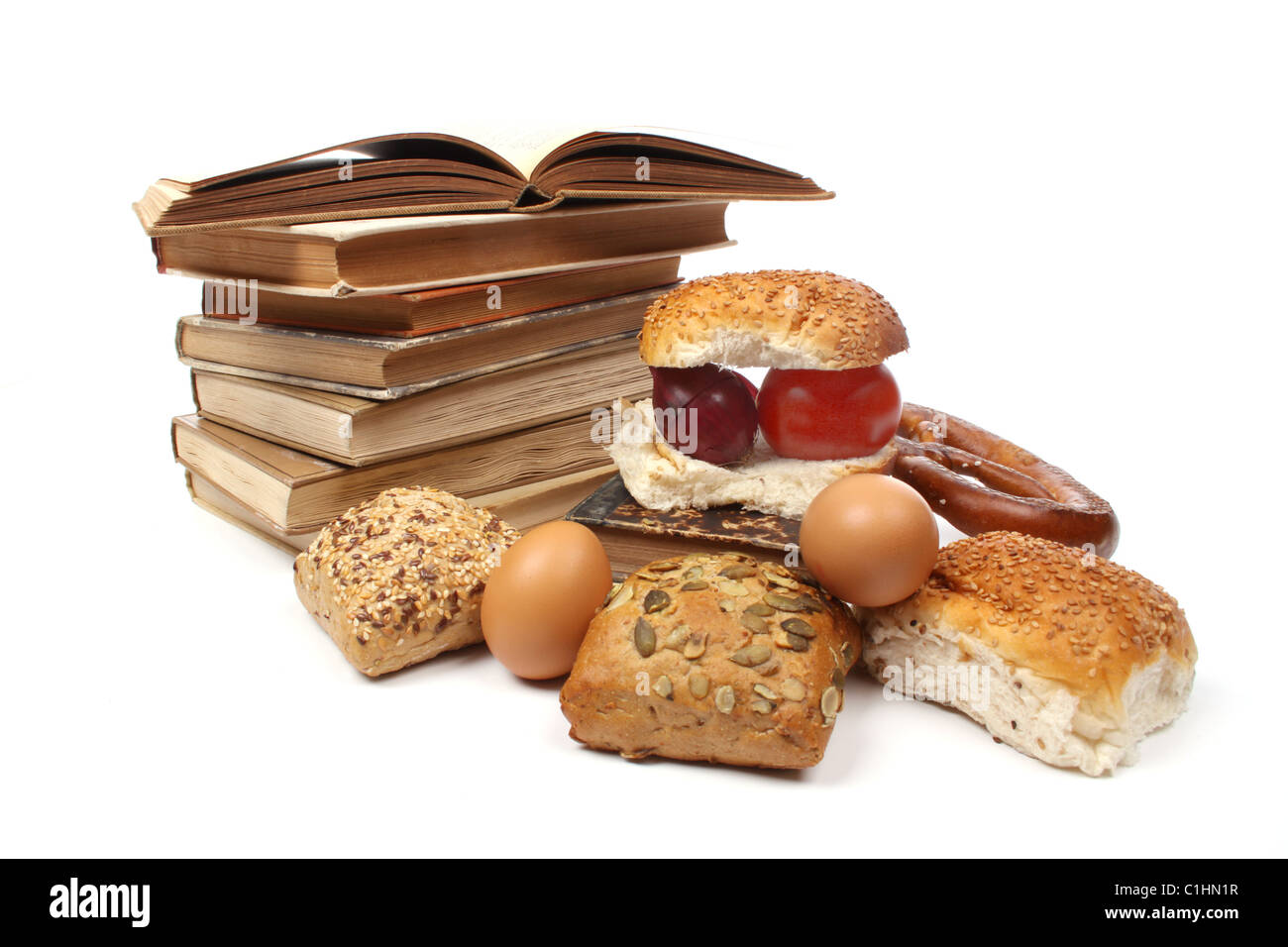 Various books diet hi-res stock photography and images - Alamy