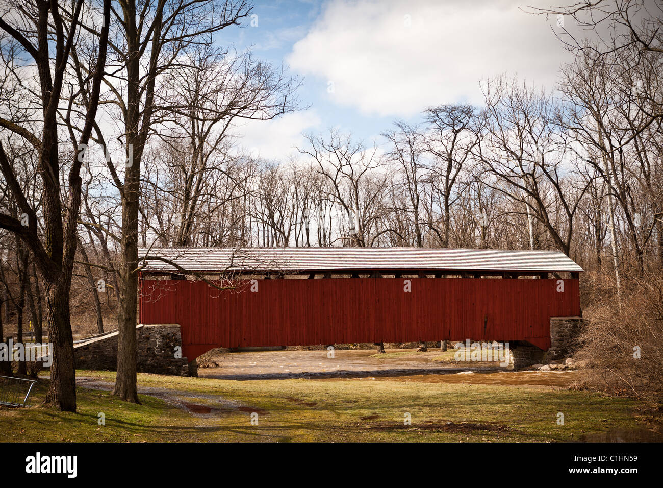 Pool forge covered bridge hi-res stock photography and images - Alamy