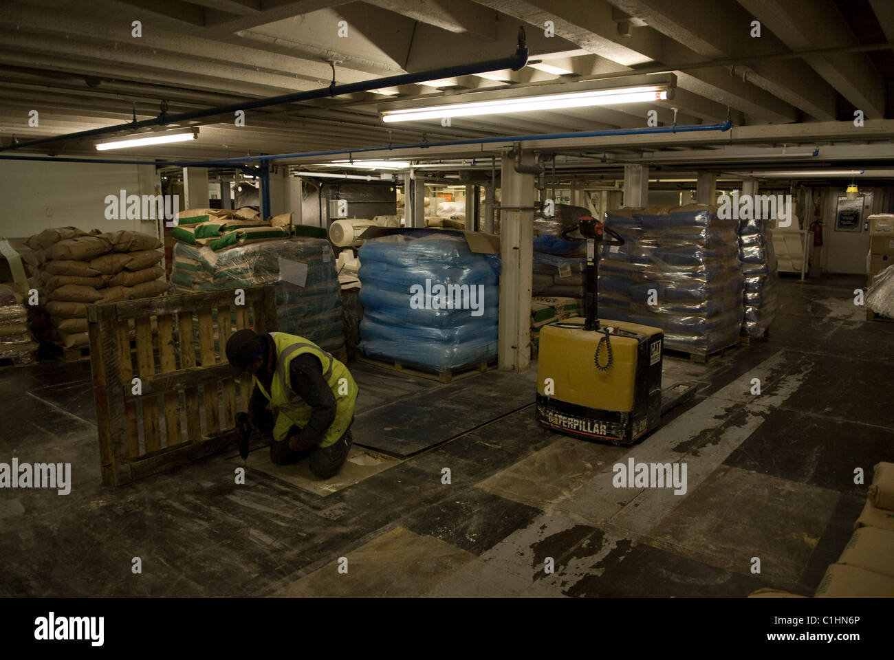 Flour Mill Worker High Resolution Stock Photography and Images - Alamy