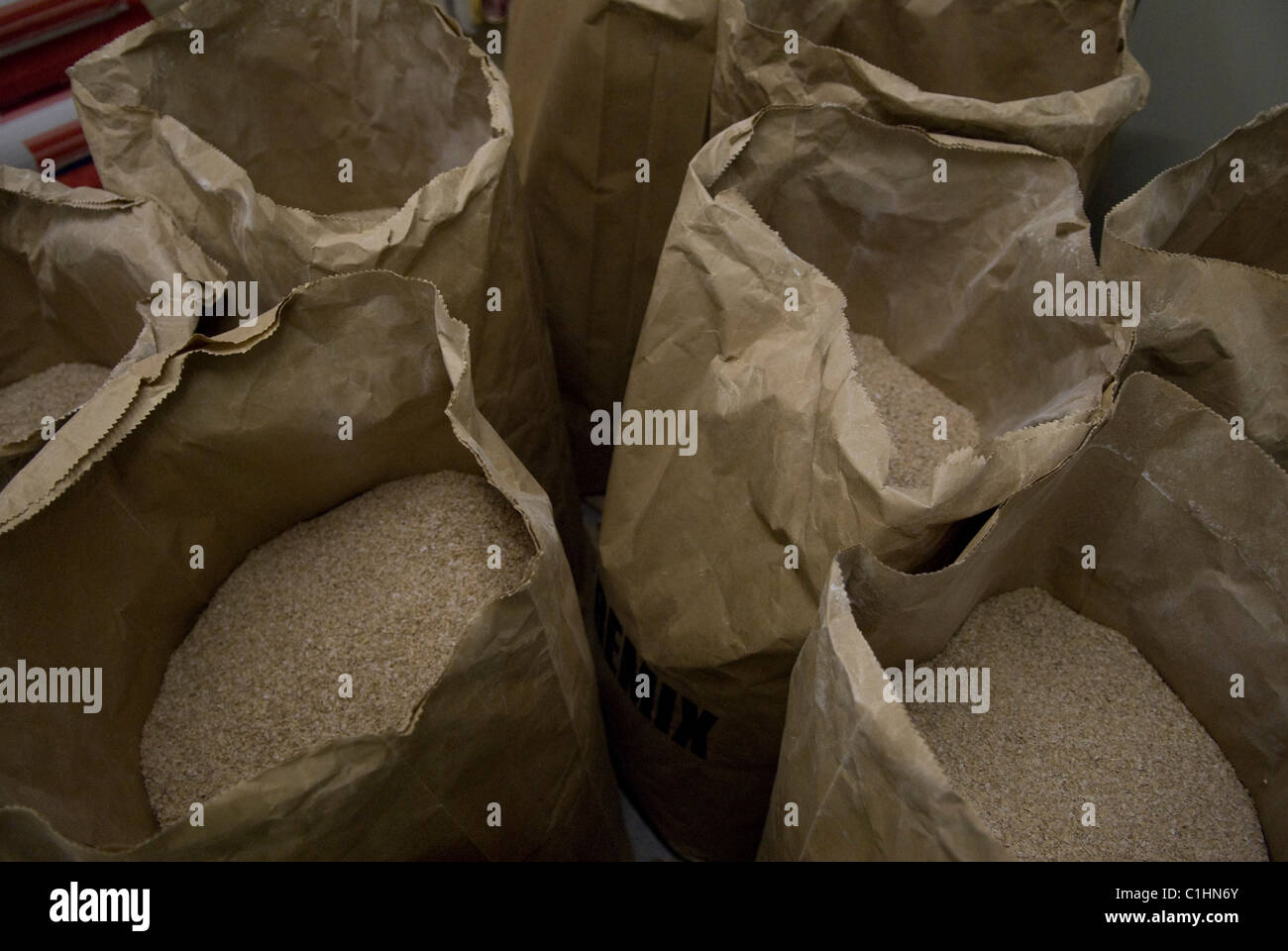 Flour Mill Worker High Resolution Stock Photography and Images - Alamy