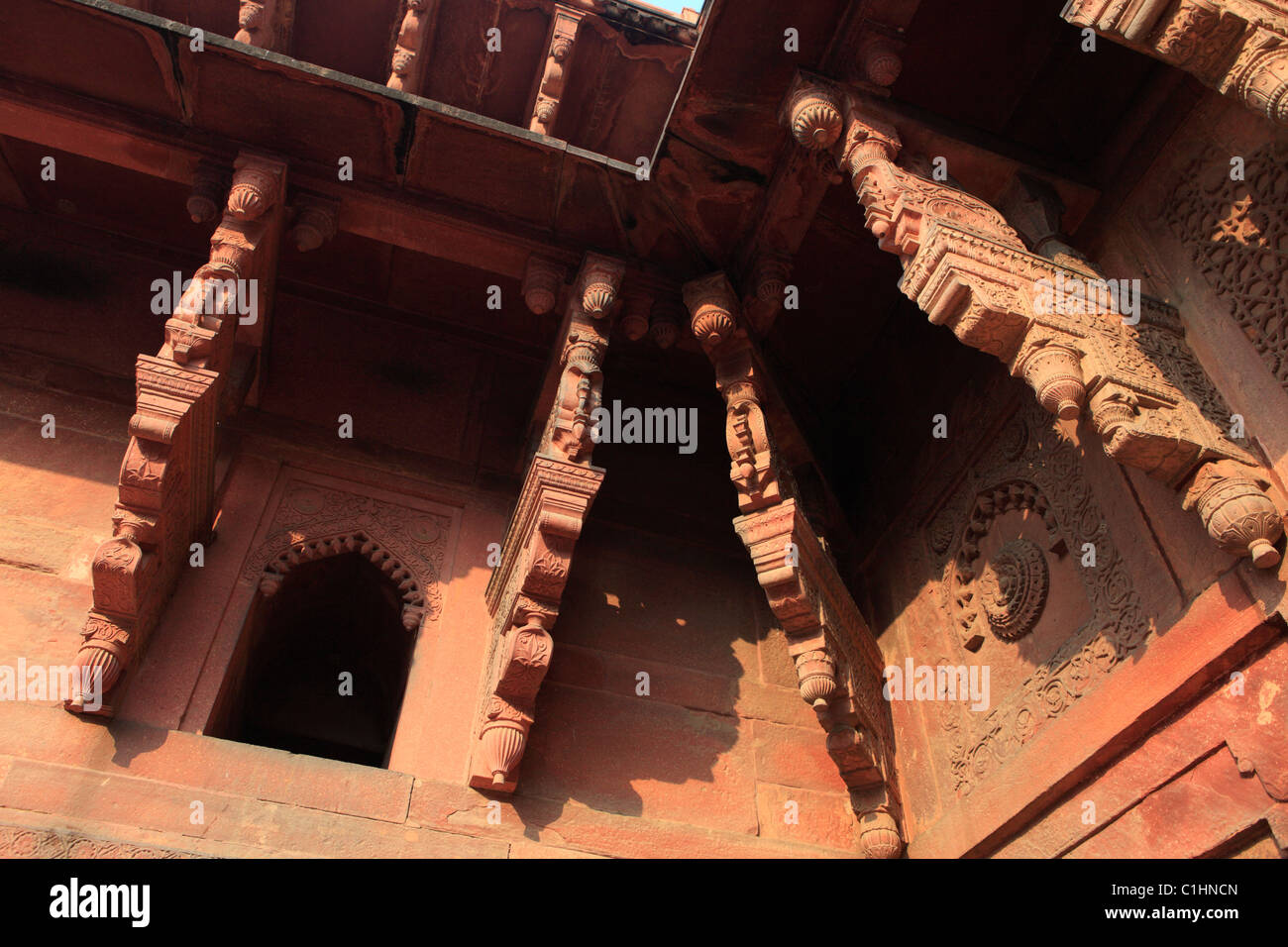 Red fort of agra hi-res stock photography and images - Alamy