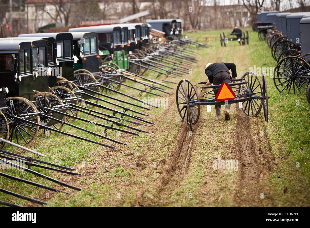 Amish man hi-res stock photography and images - Alamy