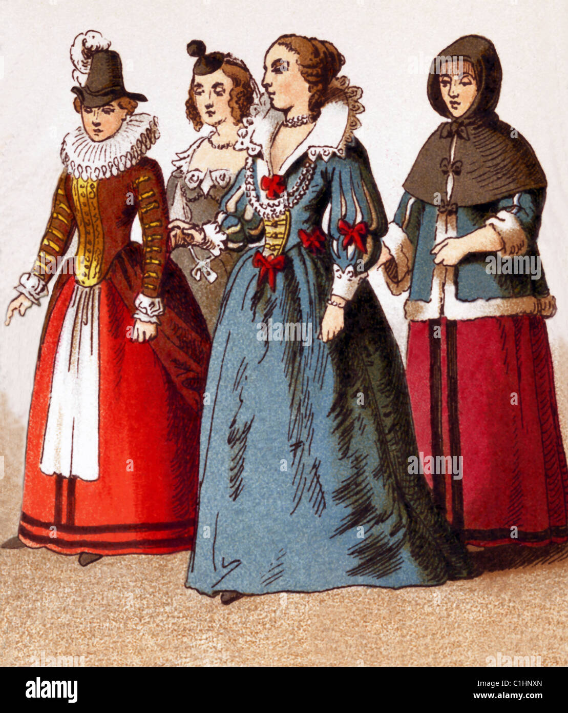 1600s Fashion Women