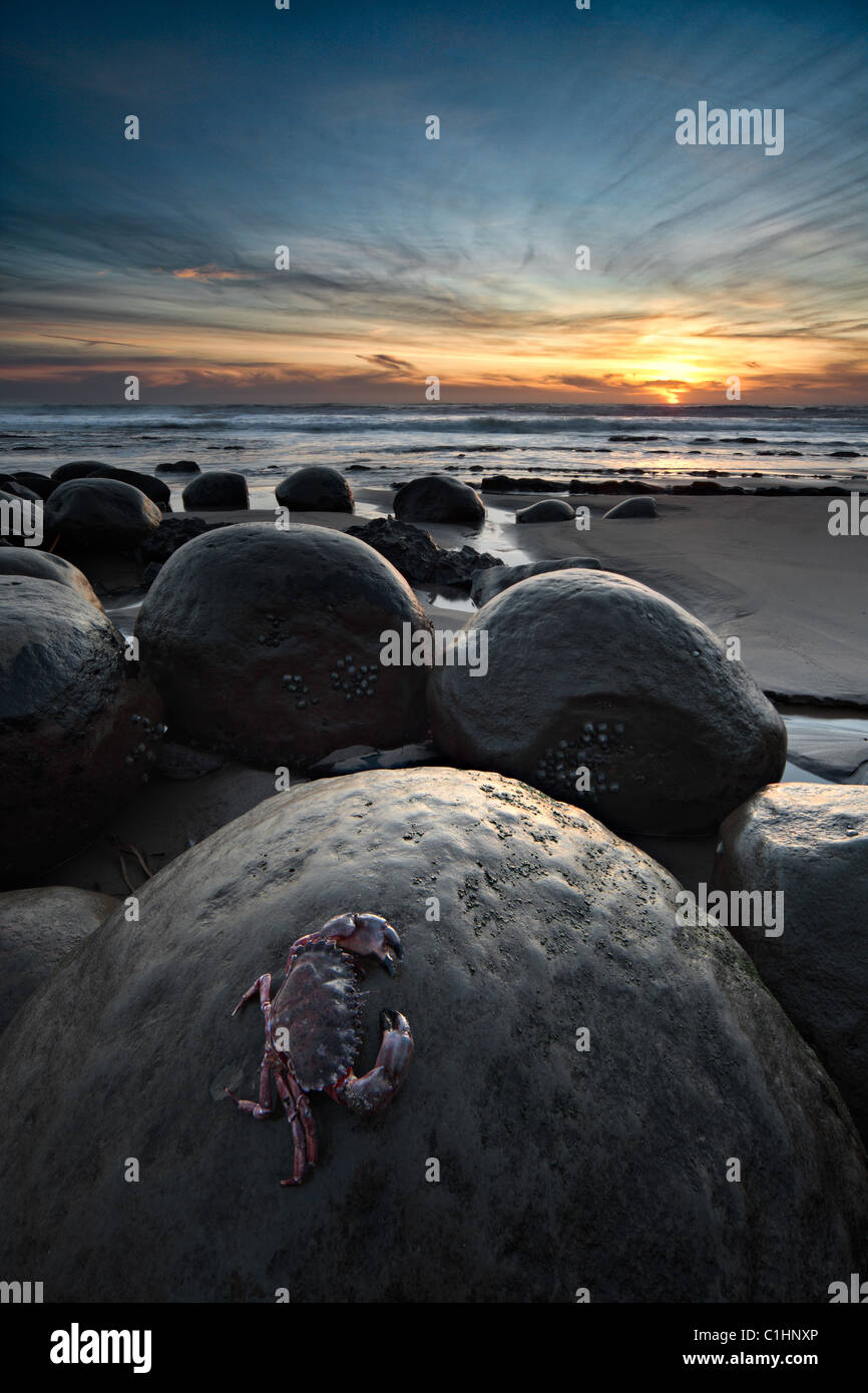 Bowling Ball Beach Stock Photo - Alamy