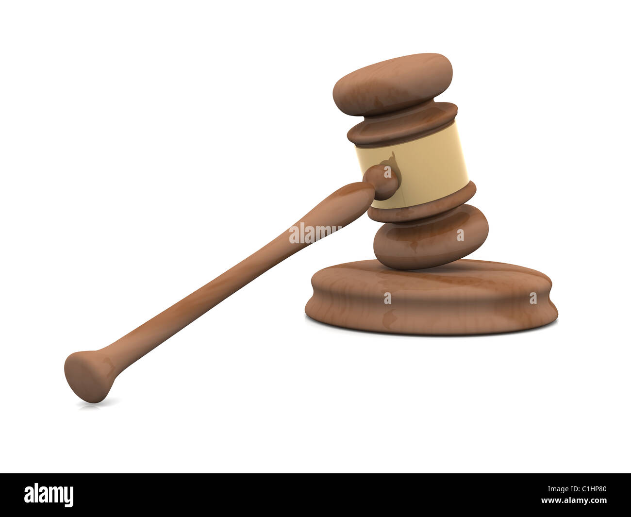 An Auction or Court Hammer Stock Photo - Alamy