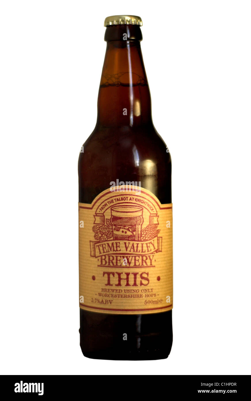 Teme Valley Brewery This bottled beer - current @ 2011 Stock Photo - Alamy