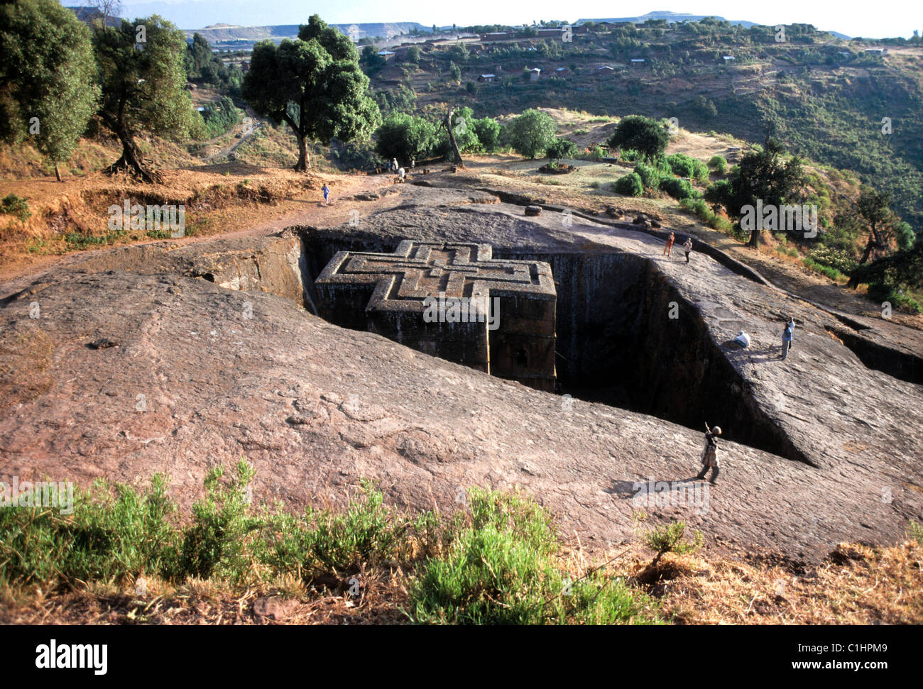 Bet Giorgis (St. George Church), Lalibela, Ethiopia Stock Photo - Alamy