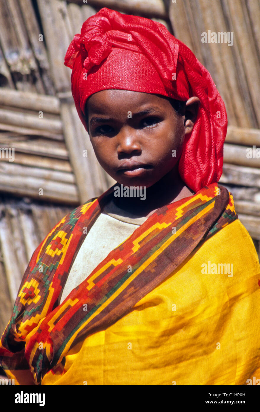 Young Dorze girl, Chencha, Ethiopia Stock Photo - Alamy