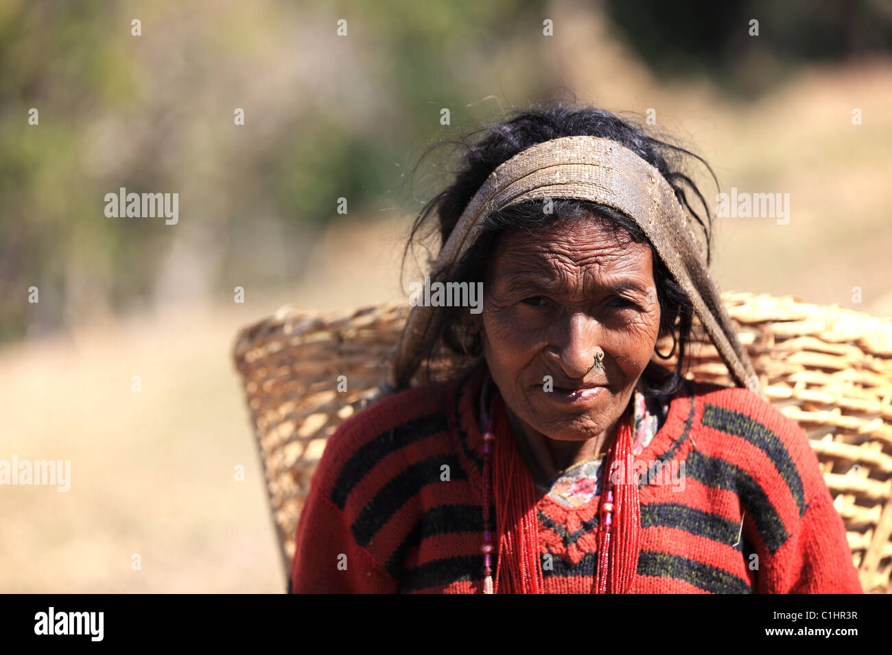 Nepali lady hi-res stock photography and images - Alamy