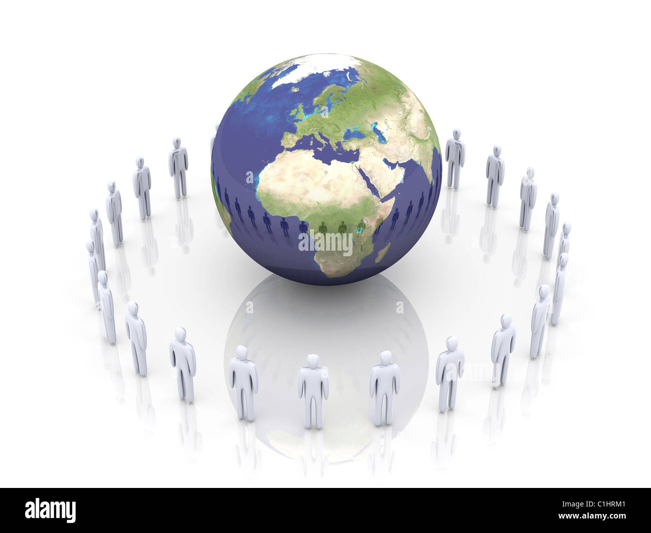 Meet the world Cut Out Stock Images & Pictures - Alamy