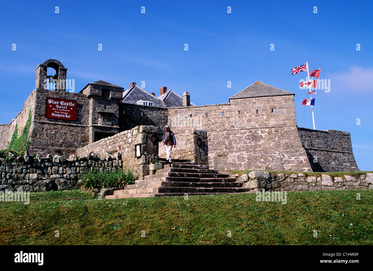 Star castle hotel, isles of scilly hi-res stock photography and images ...