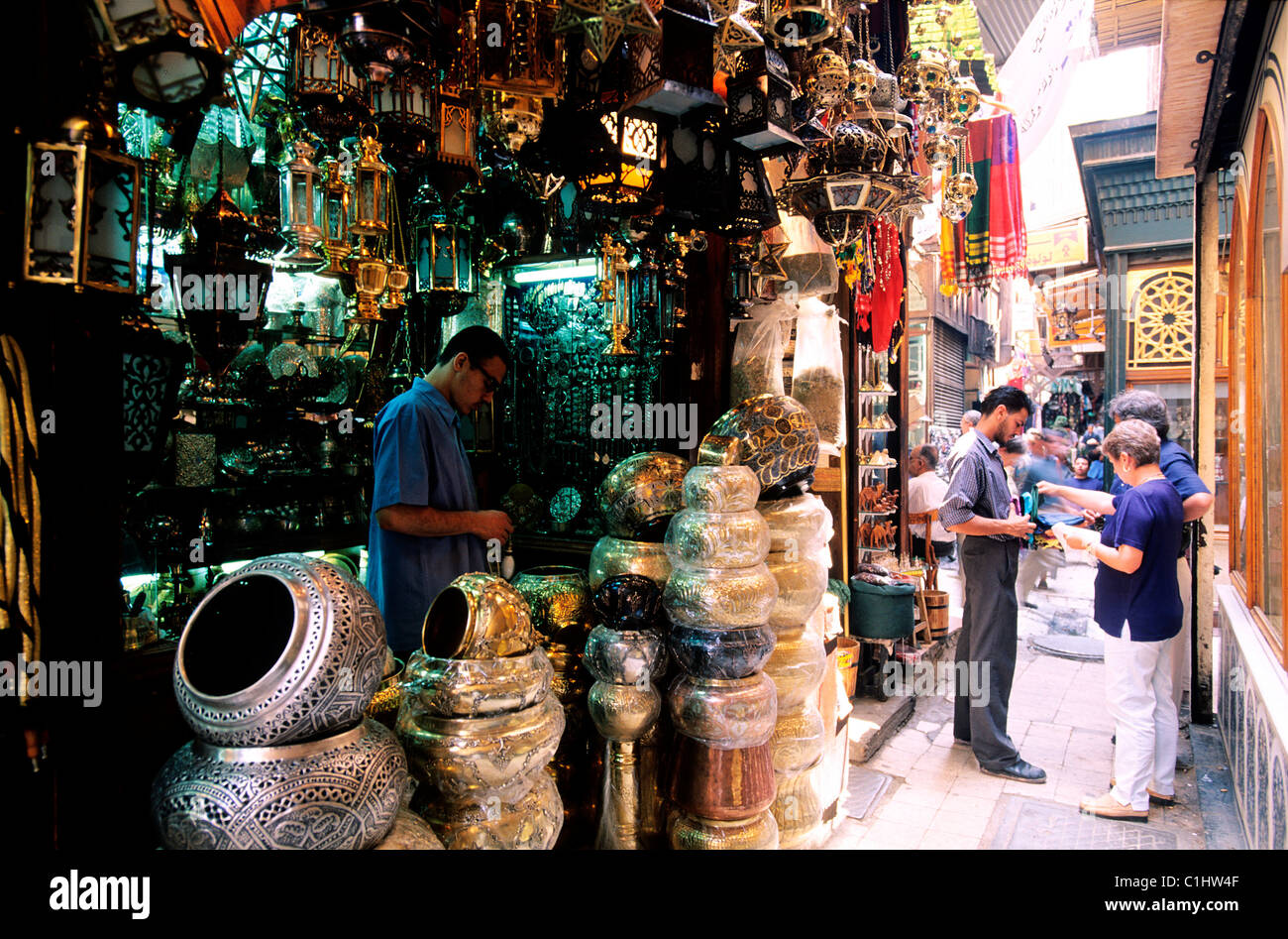 Bazaar egypt hi-res stock photography and images - Alamy