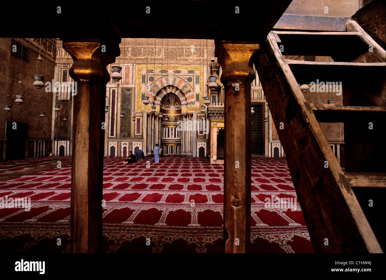 Egypt, Cairo, the Sultan Assan mosque Stock Photo - Alamy