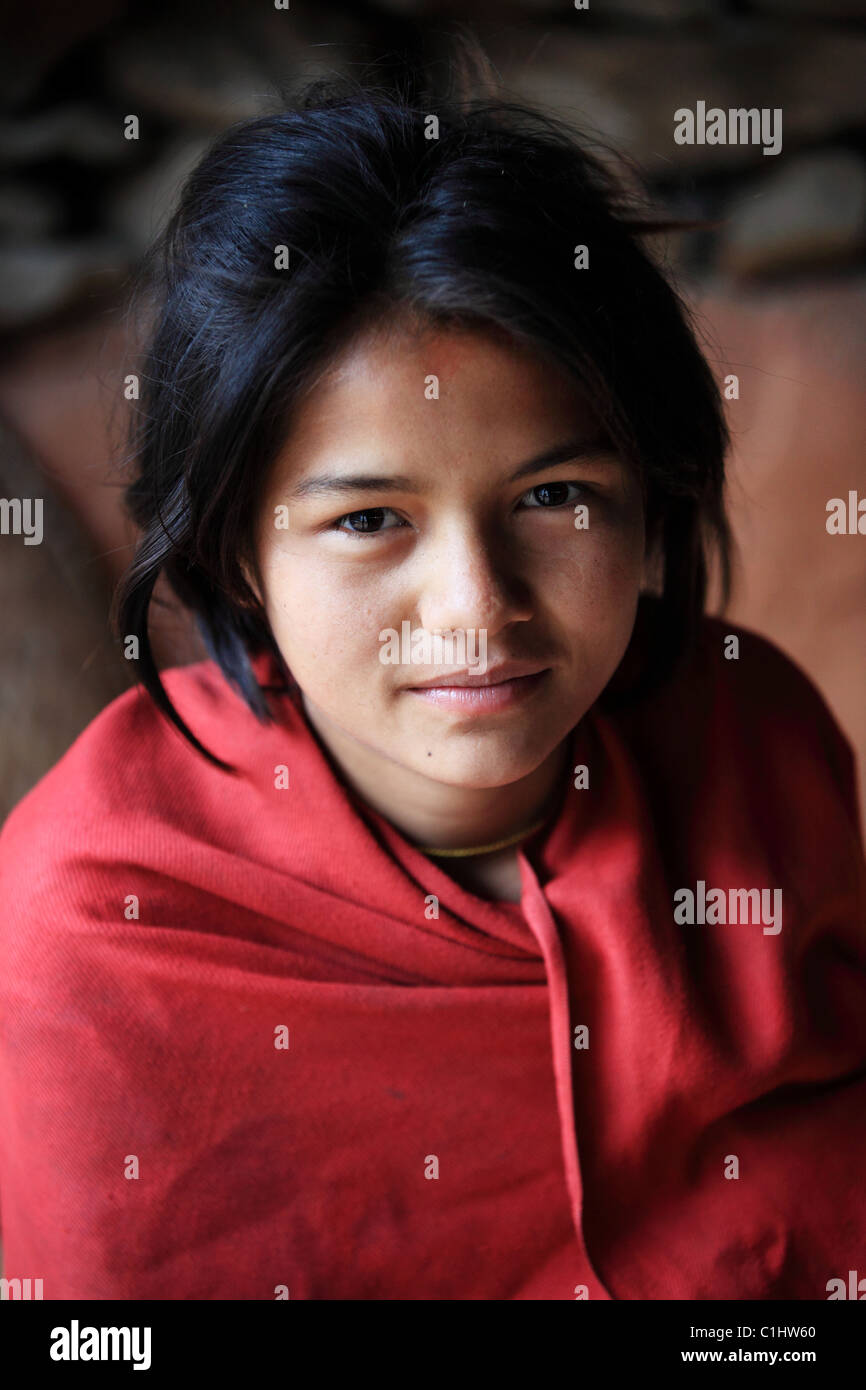 Beautiful nepali girls hi-res stock photography and images - Alamy