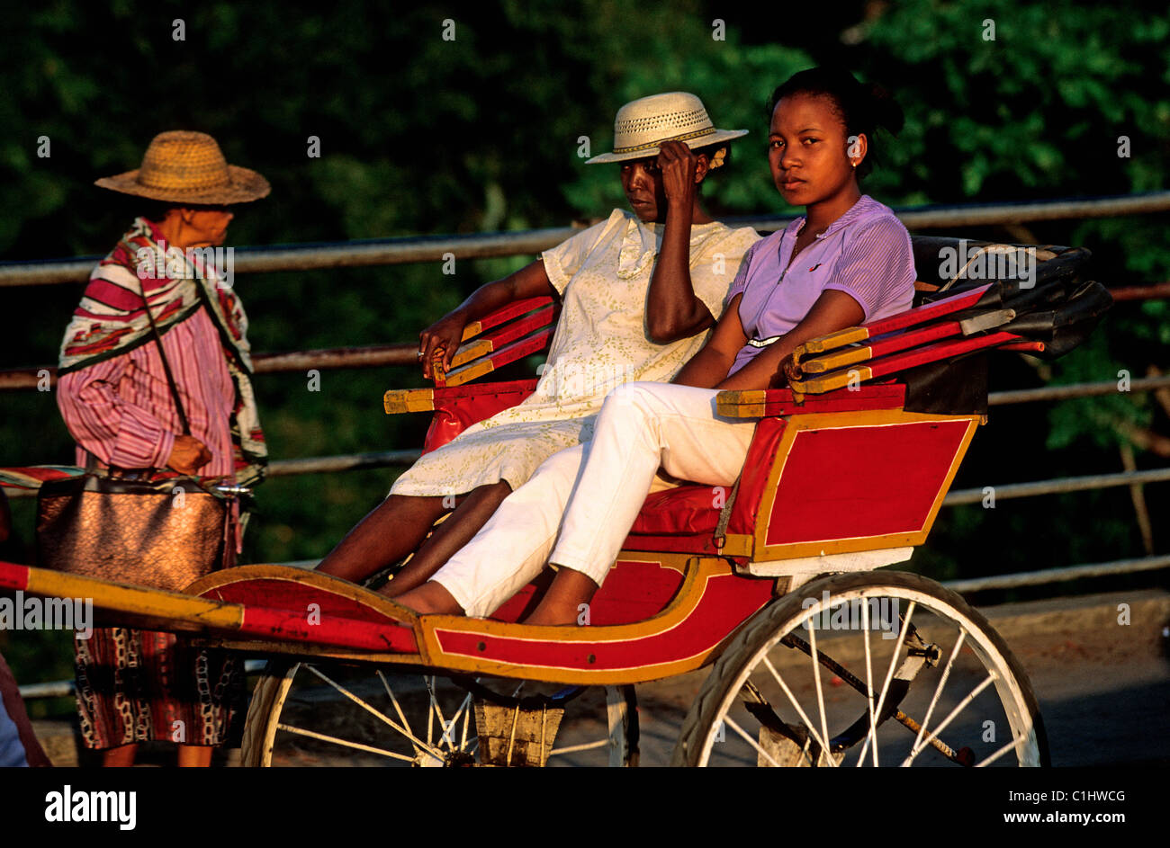 Tamatave, madagascar, rickshaw hi-res stock photography and images - Alamy