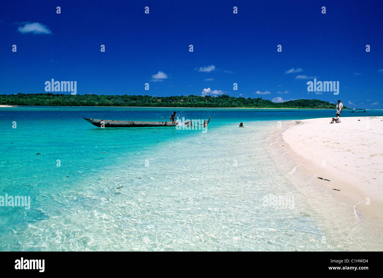 Madagascar, East coast, beside the Sainte Marie Island (Nosy Boraha ...