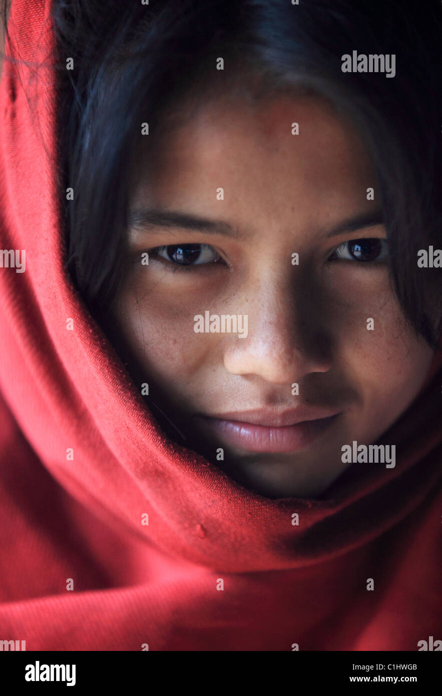 Beautiful nepali girls hi-res stock photography and images - Alamy