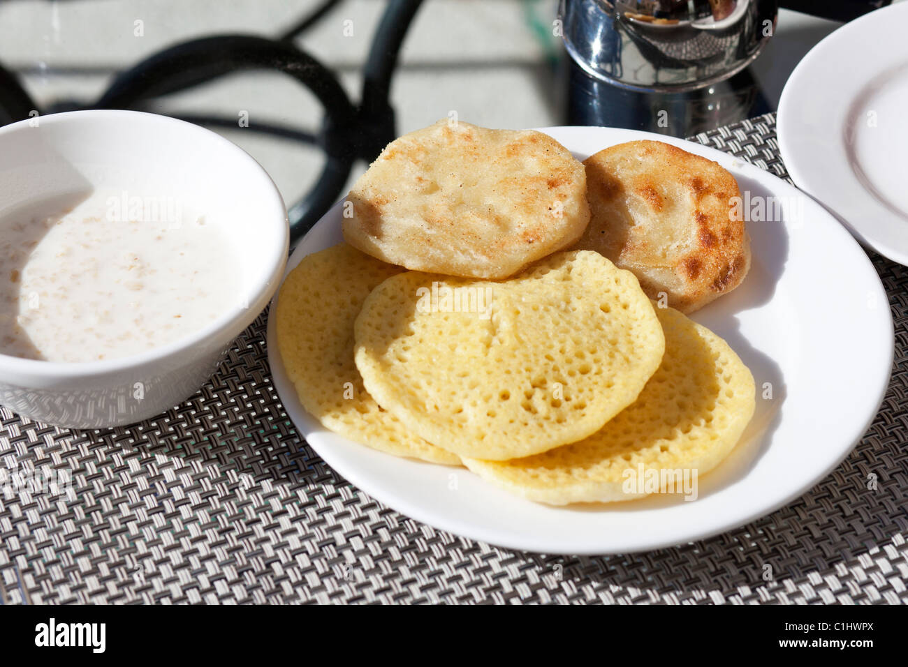 Breakfest in North Africa Stock Photo - Alamy