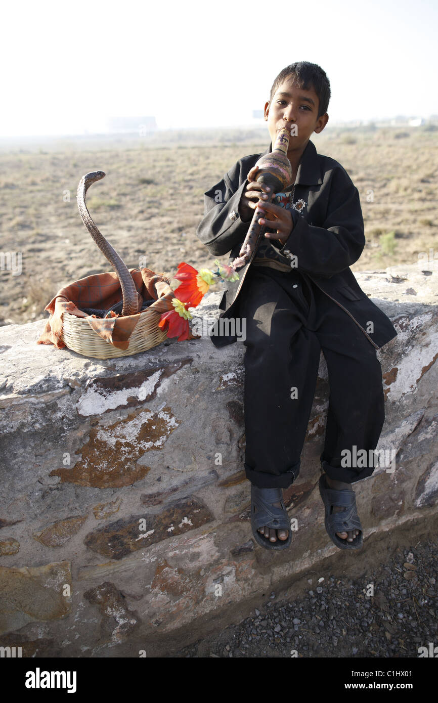 Snake charmer hi-res stock photography and images - Alamy