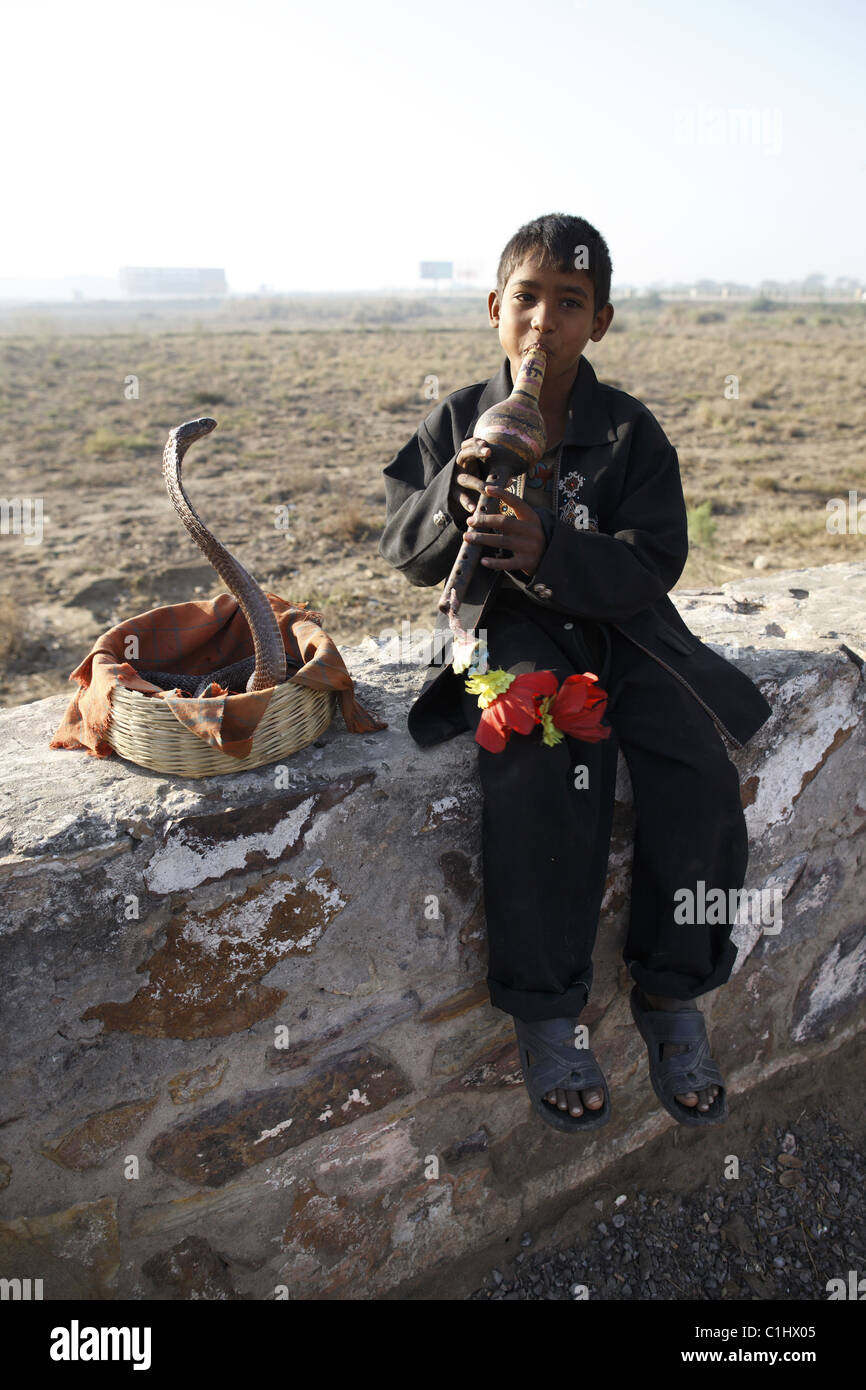 Snake charmer hi-res stock photography and images - Alamy