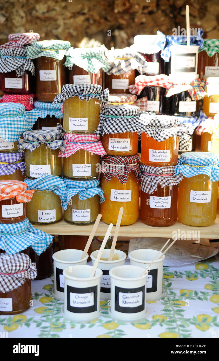 Home made jam stall hi-res stock photography and images - Alamy