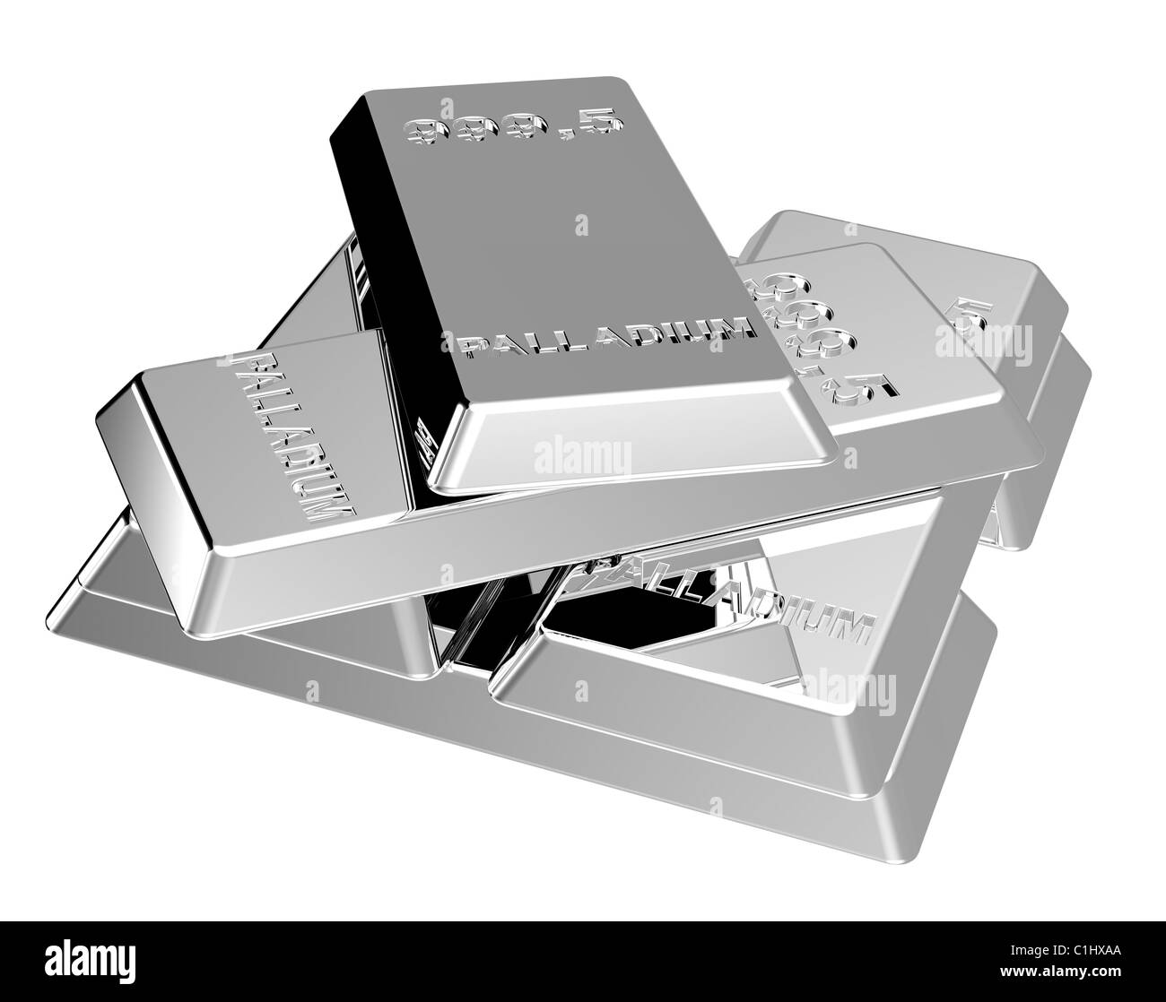 Palladium ingots hi-res stock photography and images - Alamy