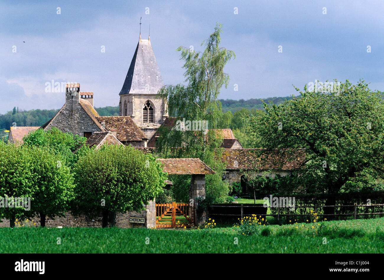 France, Val d'Oise, French Vexin natural regional park, Cherence ...