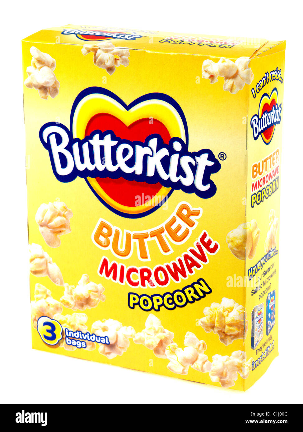 Butterkist Butter Popcorn Stock Photo - Alamy