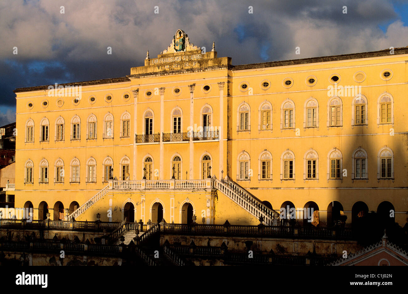 Brazil, El Salvador de Bahia, the old colonial hospital Stock Photo - Alamy