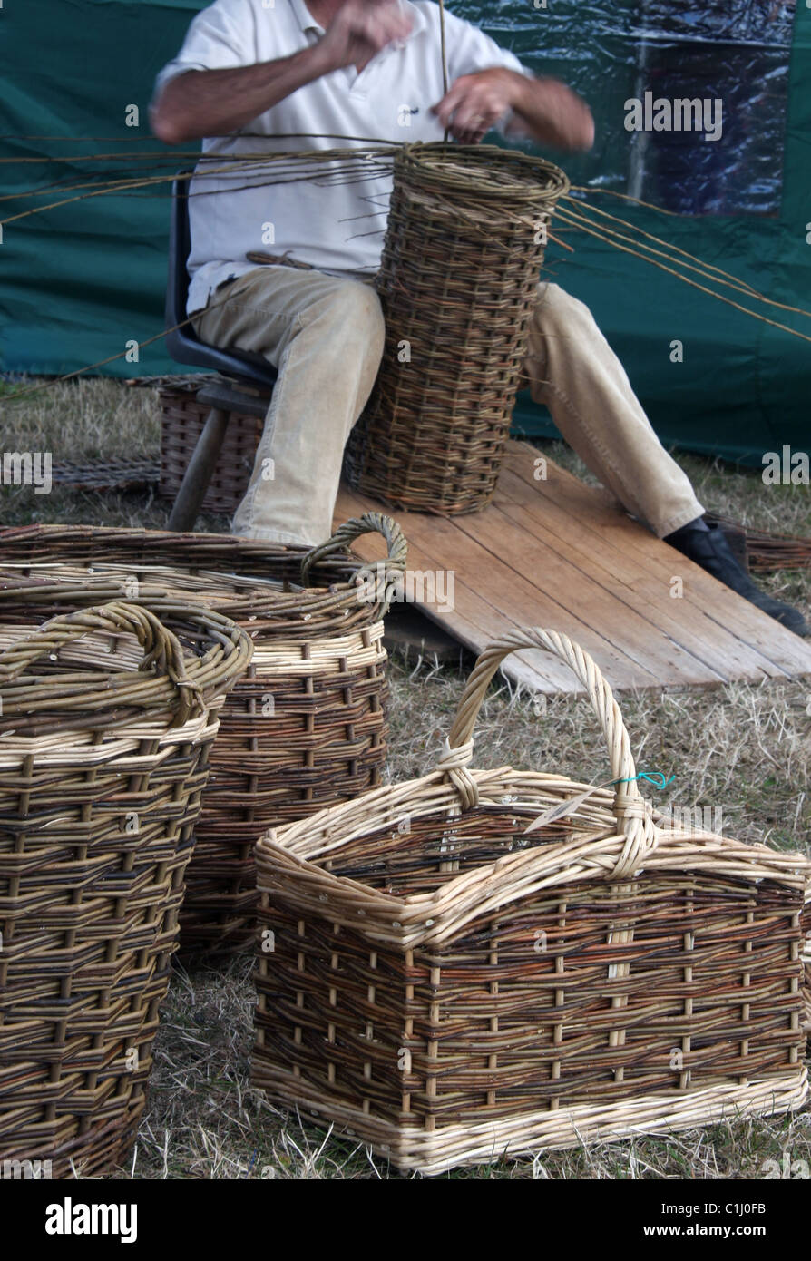 Woven containers hi-res stock photography and images - Alamy