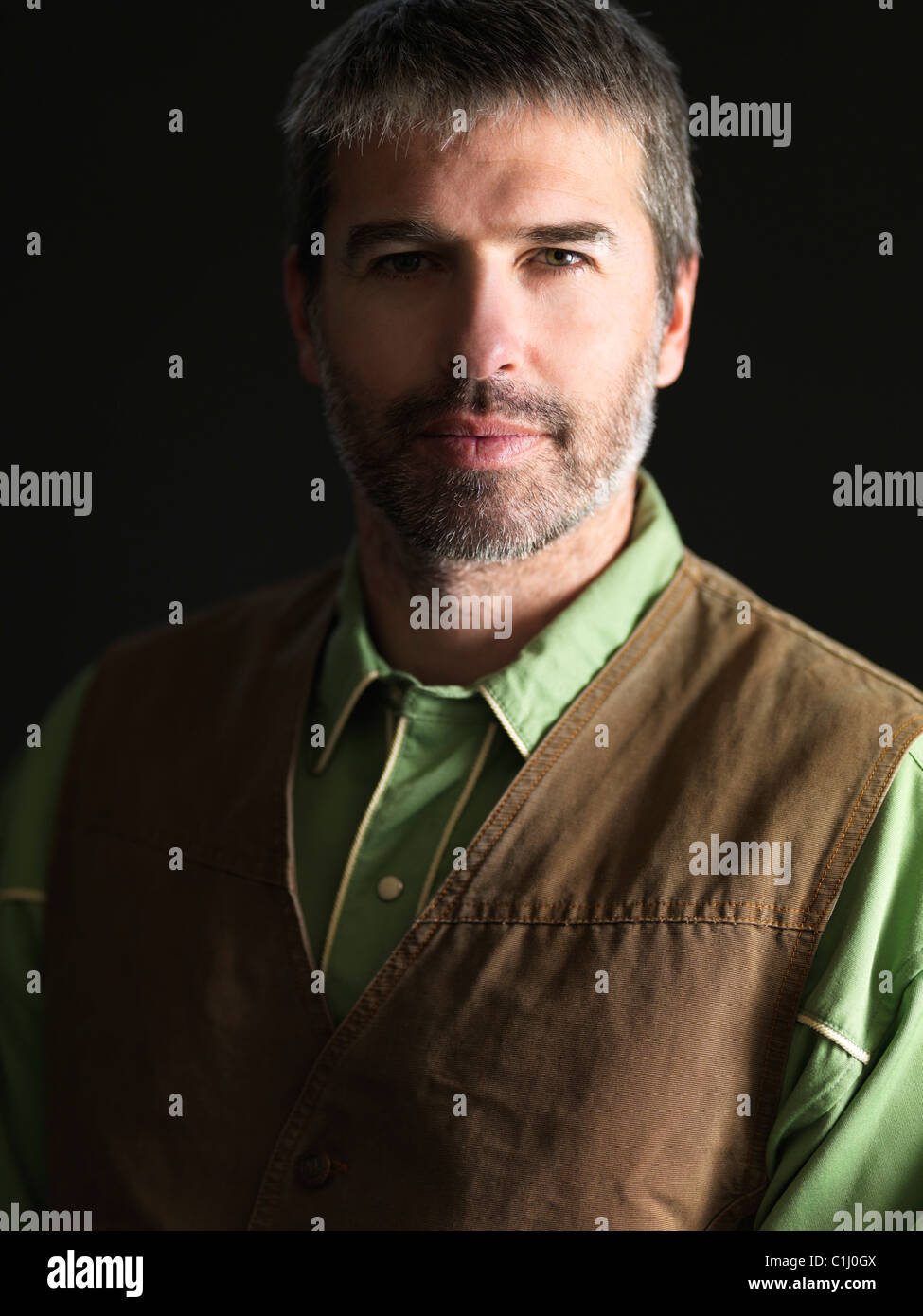 Portrait of Man Stock Photo - Alamy