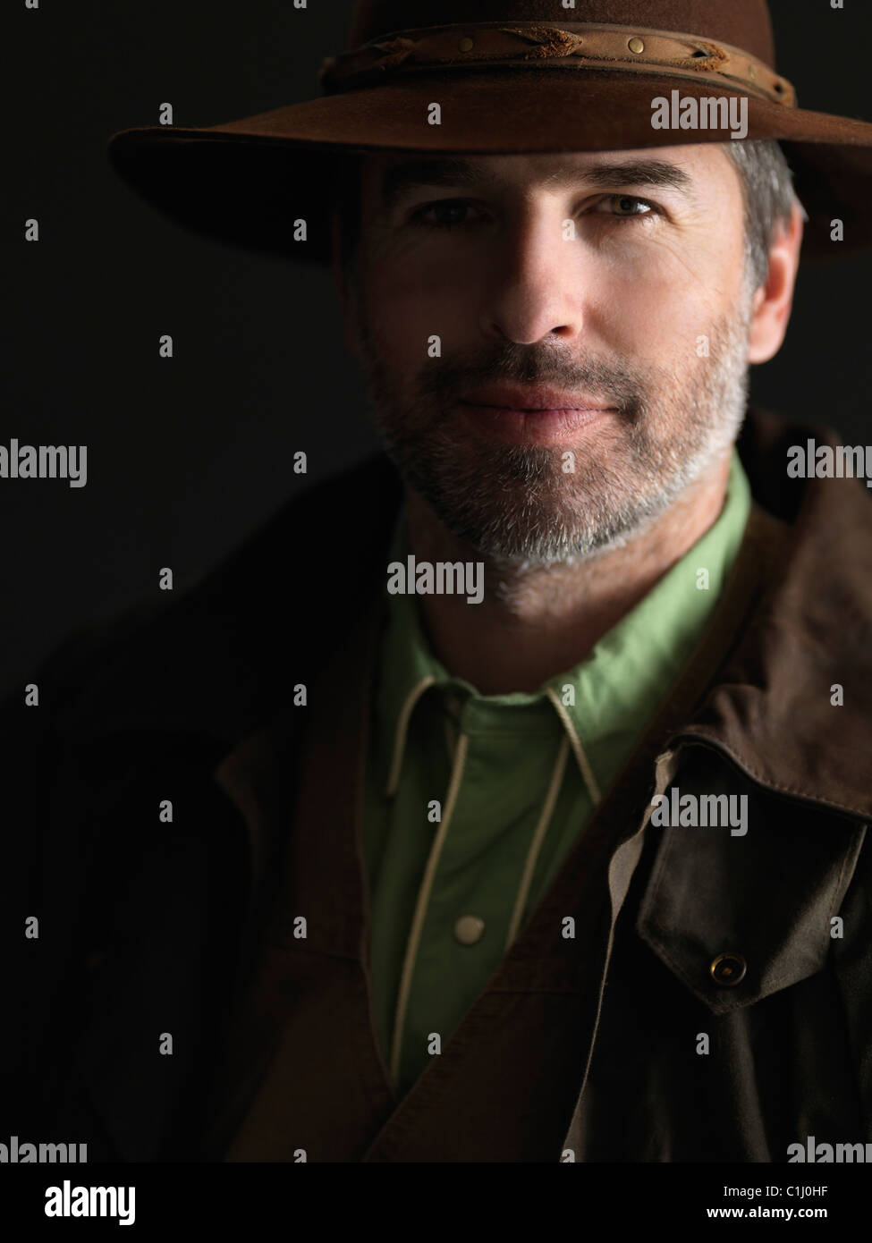 Single middle age man icon hi-res stock photography and images - Alamy