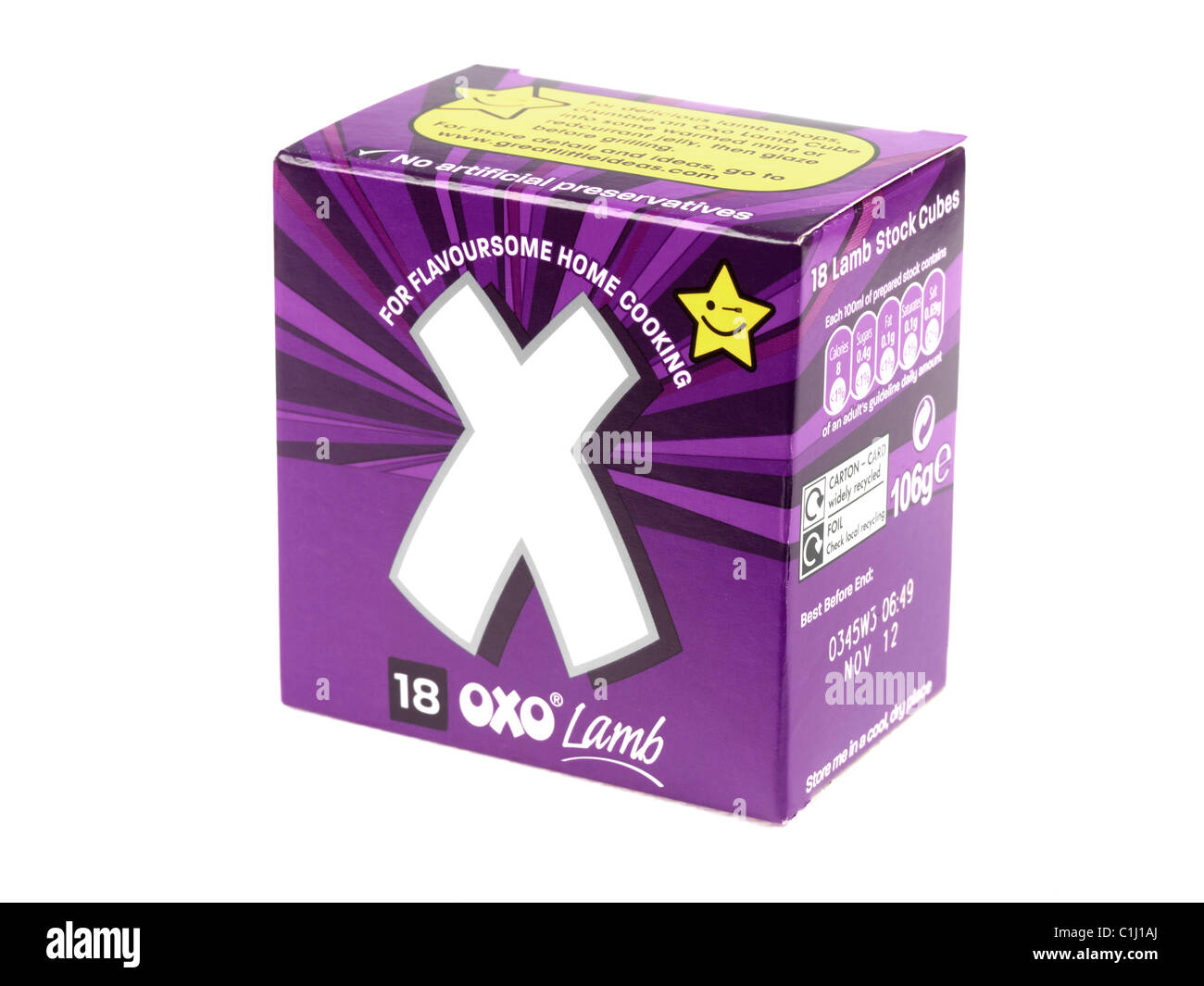 Oxo cubes box hi-res stock photography and images - Alamy